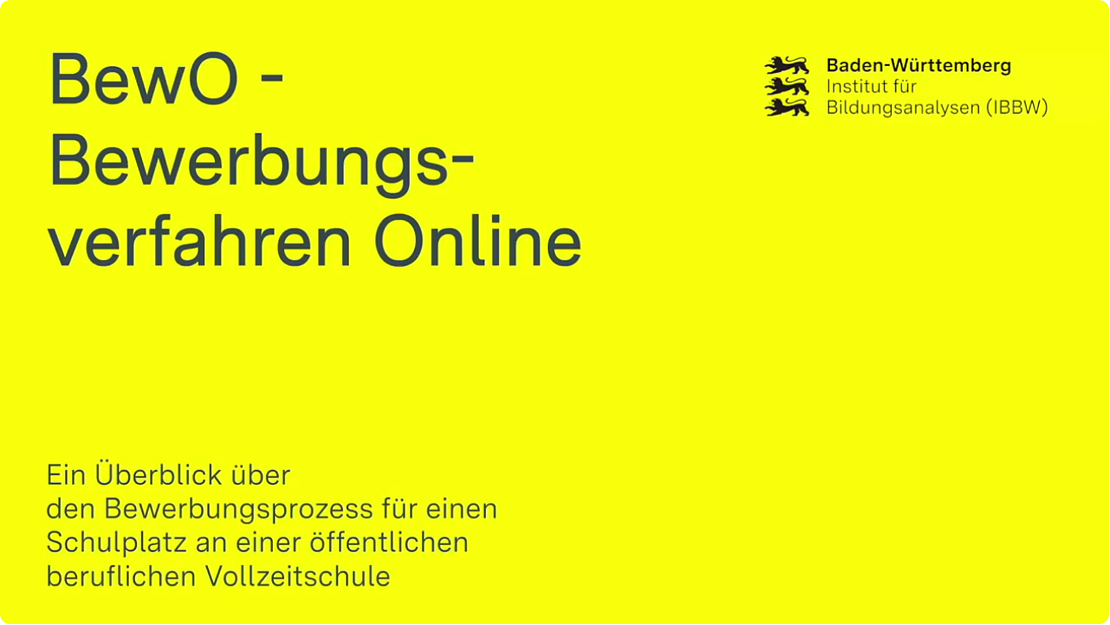 BewO - SCHULE-IN-BW